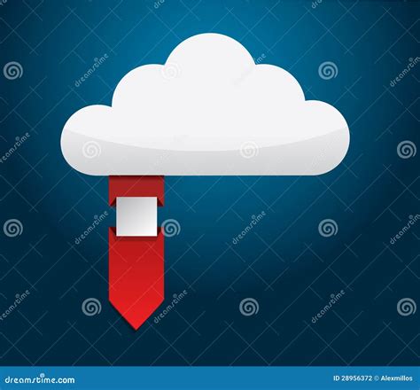 Cloud Ops Ribbon Cartoon Vector 189692649