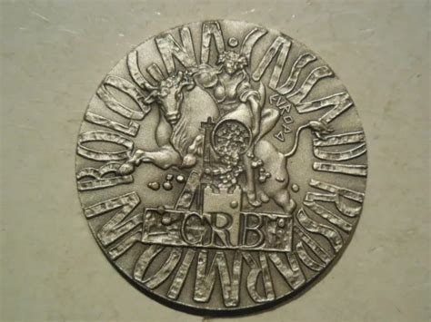 MÉdaille 150 Anniv Banque Caisse Dépargne De Bologne 1837 1987 Argent