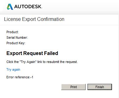 Export Request Failed Error Reference 1 When Trying To Export The