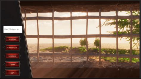current version of the main menu what do you guys think r unity3d