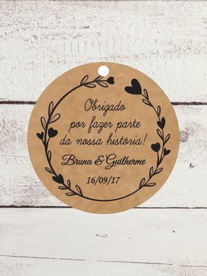 Tag Lembrancinha De Casamento Folhagem Elo7 Produtos Especiais