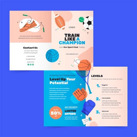 Diseño de plantilla de club deportivo Vector Gratis