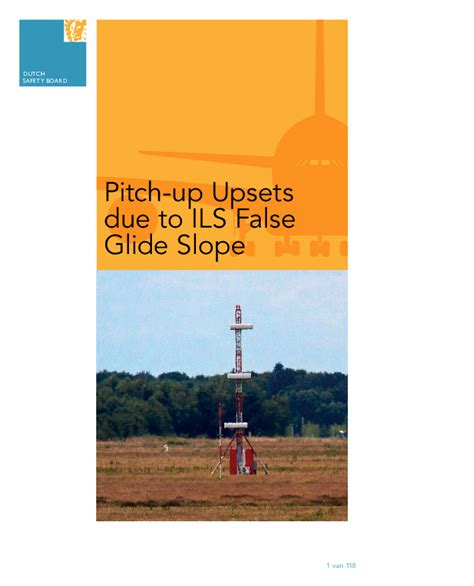 Pitch Up Upsets Due To Ils False Glide Slope Skybrary Aviation Safety