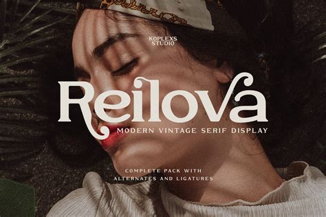 Reilova Modern Serif Font Coolest Font