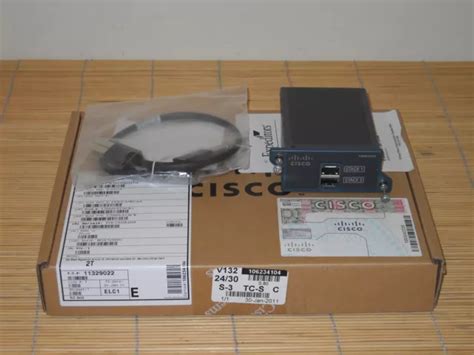 New Cisco C2960s Stack Flexstack Hot Swappable Stacking Module New Open Box Original Packaging £