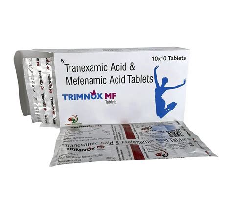 Tranexamic Acid And Mefenamic Acid Tablet At Rs 4890box Tranexamic