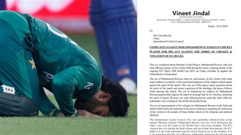 Controversy Arises As Cricketer Muhammad Rizwan Offers Namaz On Field