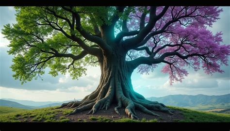 Free Dimensional Tree Gateway Photo Tree Dimensional Surreal Download At Stockcake