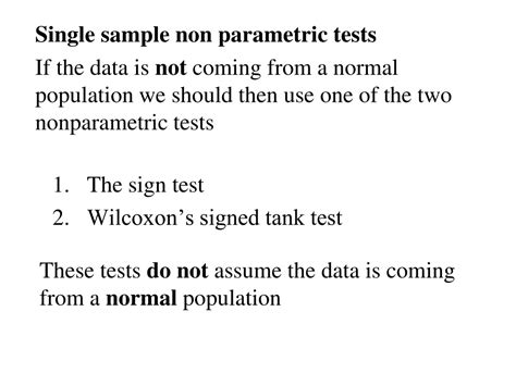 Ppt Nonparametric Statistical Methods Powerpoint Presentation Free Download Id 9490516