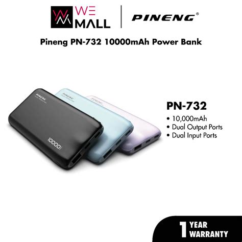 Pineng Pn Lithium Polymer Power Bank Mah Shopee Malaysia