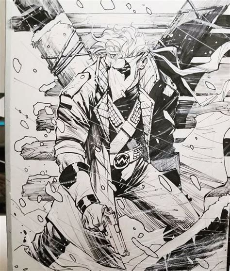 Grifter By Ryan Benjamin Commission Comics Comicbook Comicbookart
