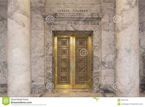 Washington State Capitol Senate Chamber Stock Image Image Of Entrance