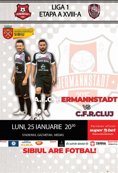 Afc Hermannstadt Vs Cfr Cluj 25 Ian 2021