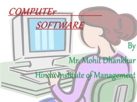Computer Software And Its Types Ppt
