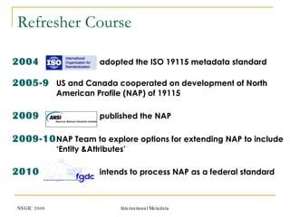 Transition To International Metadata PPT