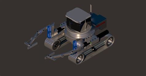 Excavator Concept Object Mover Heavy Car Autodesk Community Gallery