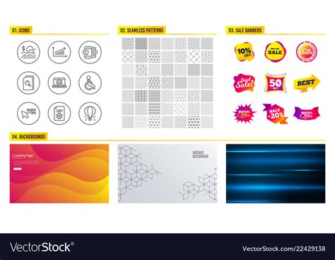 check investment search files and quick tips vector image