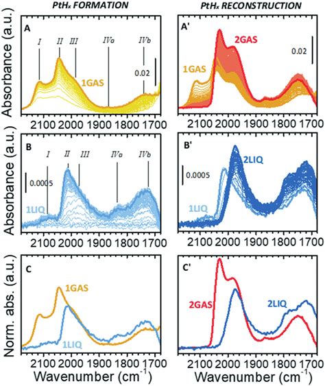 A Evolution Of The Ir Spectra In The Region Characteristic Of The