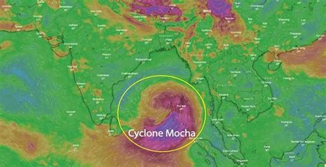 Cyclone Mocha Over Bay Of Bengal Will Likely Develop Into A Severe