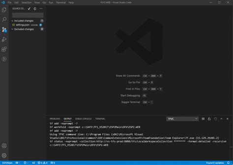 Tfvc Source Control Viewlet Sync Error Team You Are Signed Out