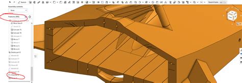 bug blocking progress on model — onshape