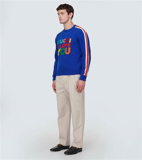 Gucci Intarsia Wool Sweater Gucci