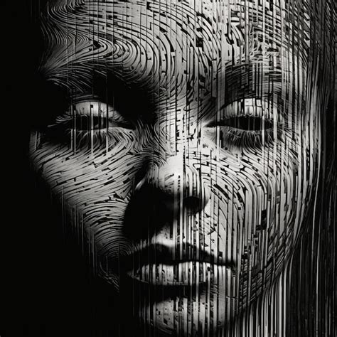 Premium Photo Dense Image With Layered Lines A Hyperrealistic Digital