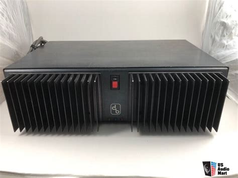 Two 2 Db Systems Db 6am Bridged To Mono Class Ab Power Amplifiers