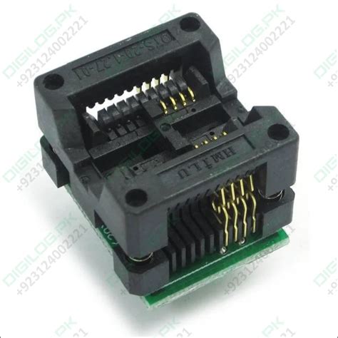 200ml 209ml Sop8 Socket To Dip8 Ic Programmer Adapter Soic8 Eeprom Flash Digilog Pk