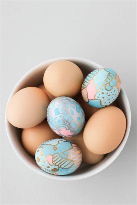 50 Chic Easter Egg Designs Creative Easter Egg Ideas