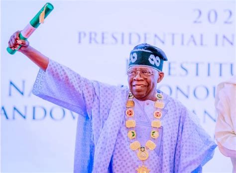 Tinubu Sworn In As Nigerias President