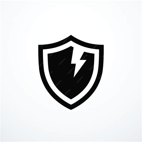 Premium Vector Broken Cracked Shield Icon Vector Illustration