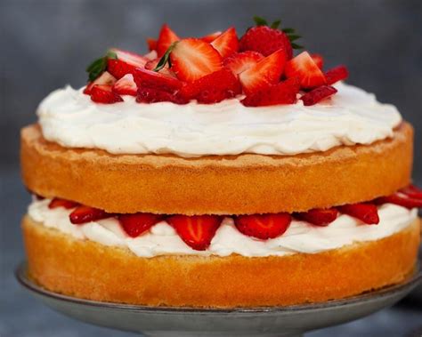 Tartas De Frutillas Con Crema Chantilly Recetas Irresistibles