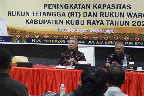 Muda Mahendrawan Apresiasi Peran Penting Ketua RT Dan RW Dalam