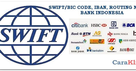 Swift Code Bank Bcabnibrimandiri Dan 45 Bank Di Indonesia Caraklik