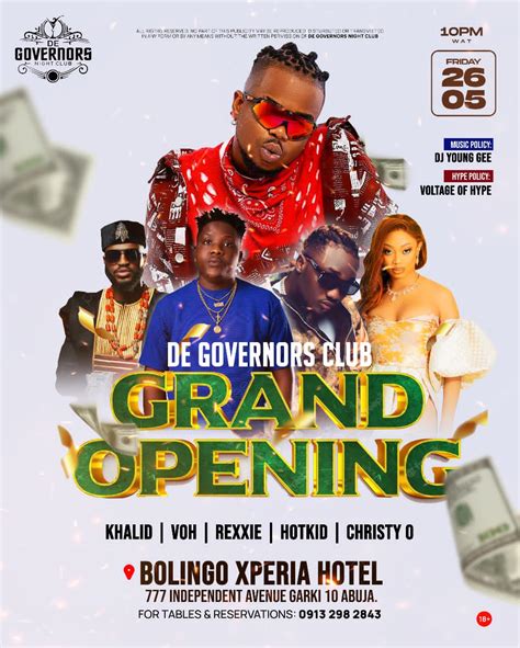 Unlimited Fun For Abuja Residents As De Governors Club Finally Opens