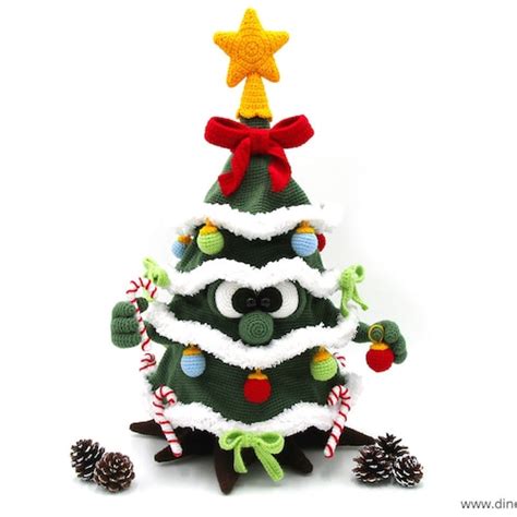 Christmas Tree Crochet Pattern Christmas Tree Amigurumi Etsy