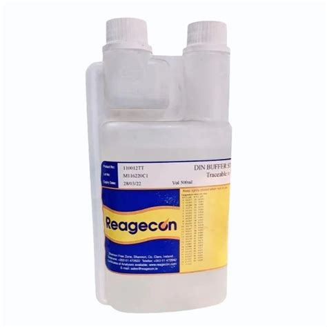 0010 Nist Traceable Ph Buffer Solution Reagecon Grade Standard Reagent Grade Packaging Size