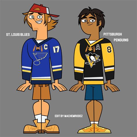 Wayne And Raj In Nhl Hockey Jerseys Rtotaldrama