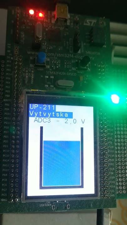 Stm32f429 Disco Lcd Adc Youtube