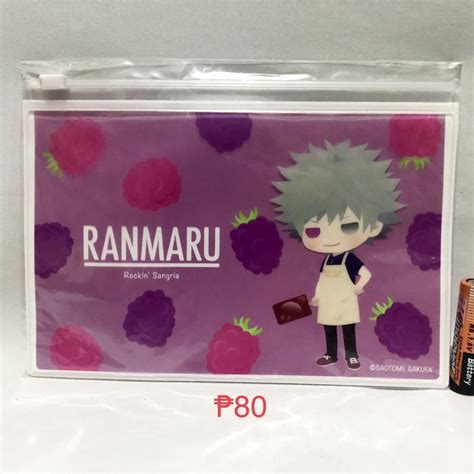 Uta No Prince Sama Utapri Anime Merch Ziplock Pouch Can Badge Keychain