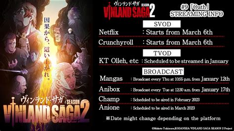 MAPPA On Twitter RT V SAGA ANIME VINLAND SAGA SEASON 2 9Oath