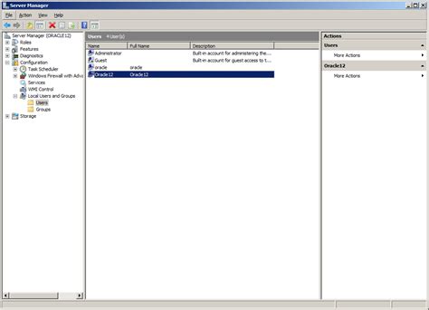 Oracle Database Server 12 1 Installation On Windows 2008 Server After Installation Steps