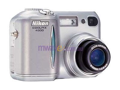 Nikon Coolpix 4300 Digital camera 4.0 Mpix optical zoom - 4300 | Mwave ...