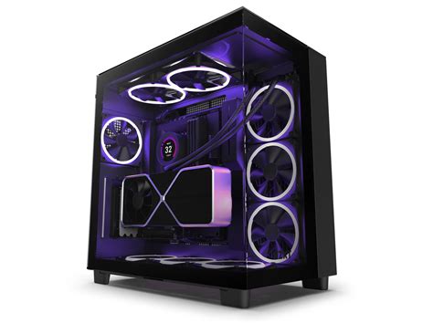 Nzxt H9 Elite All Black Cm H91eb 01 Premium Dual Chamber Mid