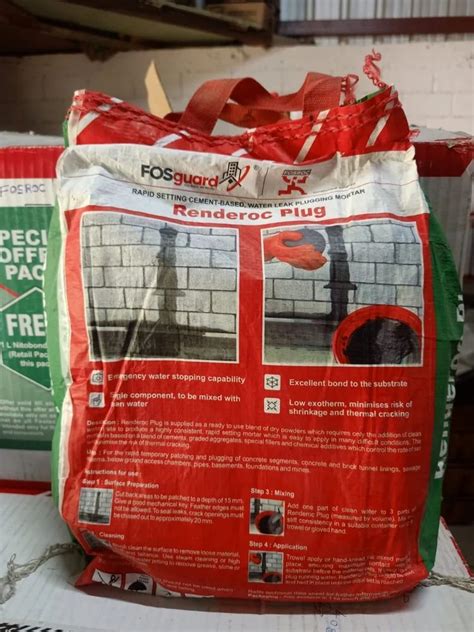 Waterproofing Coating Fosroc Renderoc Plug 5kg Powder At ₹ 410kg In Salem