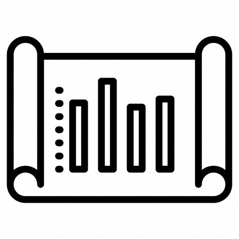 Document Graph Paper Report Sheet Icon Download On Iconfinder