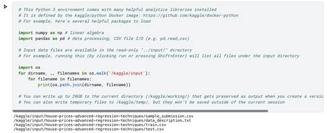 Kaggle House Prices Advanced Regression Techniques