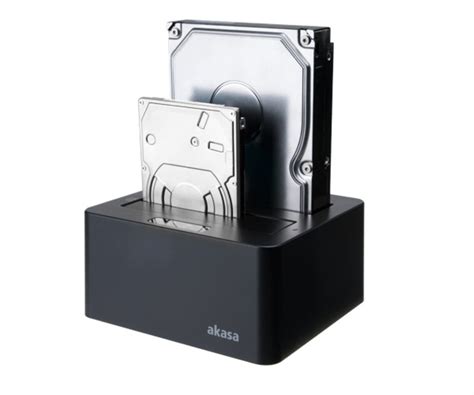 Dock Station Usb Dual Hd Sata Preto Clone Hdd Ssd Docking Duplo Standalone