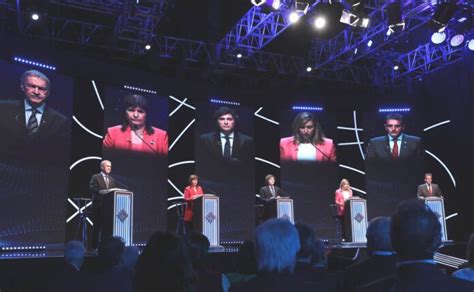 El segundo debate presidencial más picante y con duros cruces